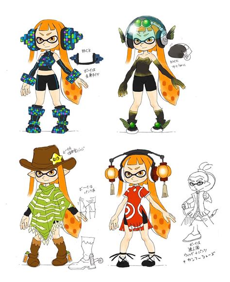 Inkling Splatoon And 1 More Drawn By Yutaagc Danbooru