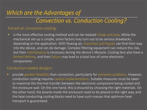5 Things To Know About Conduction Cooling Cca Ppt