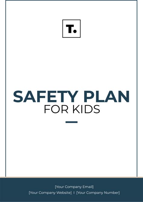 Free Safety Plan Template To Edit Online