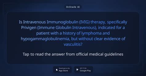 Is Intravenous Immunoglobulin Ivig Therapy Specifically Privigen