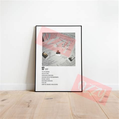Xxxtentacion Album Poster Etsy