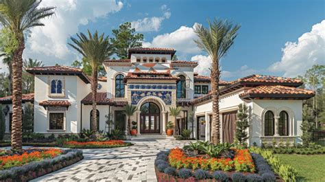 Luxurious Mediterranean Style Mansion With Elegant Architectural