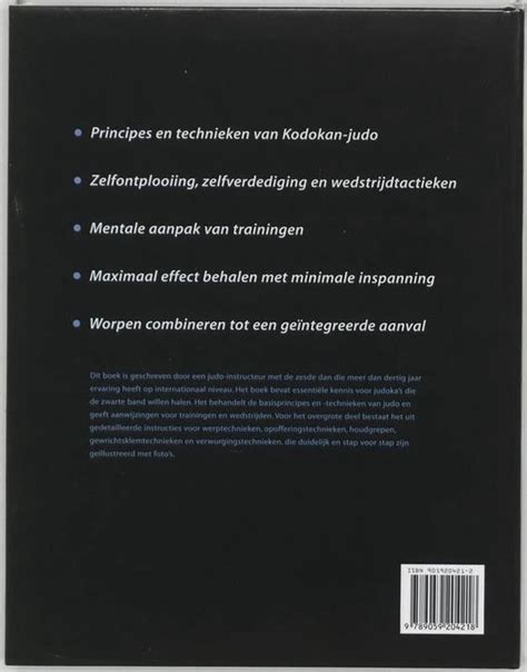 Handboek Judo Neil Ohlenkamp 9789059204218 Boeken Bol