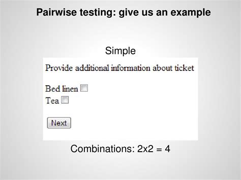 Ppt Introduction To Pairwise Testing Powerpoint Presentation Free Download Id 5640905