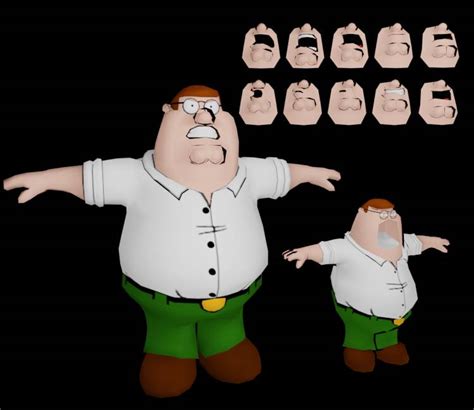 Peter Model By Mac876 On Deviantart