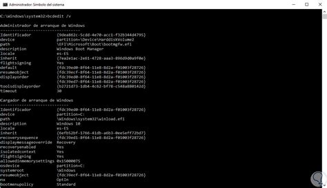 Comando Bcdedit Windows 10 Solvetic