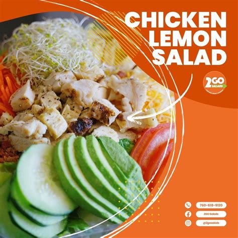 2go Salads Menus In Calexico California United States