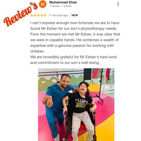 Reviews From A Father Of My Special Patient Umer Asif Ishan Sinha