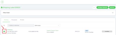 How To Print GDEX Shipping Label UniCart Support Center