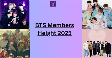 Bts Height In Feet And Weight 2026 Calculator Included
