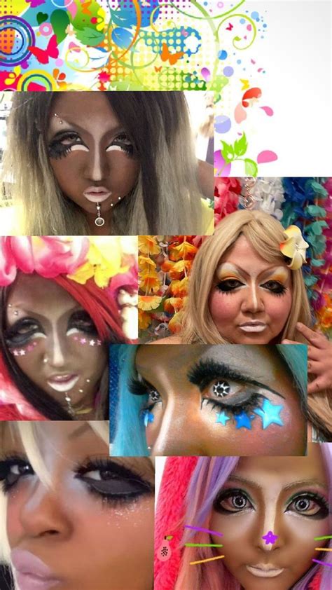 Yamanba Inspo In 2024 Gyaru Makeup Gal