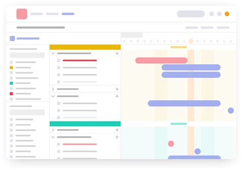 Multiple Project Gantt Chart Template