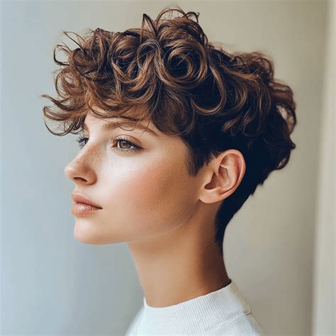 Corte De Pelo Pixie Para Cabello Rizado 30 Cortes De Pelo Pixie Para