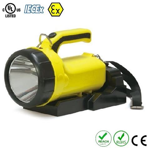 Class 1 Zone 0 Safety Explosion Proof Rechargeable Led Handlamp Atex Flashlight Handlamp And