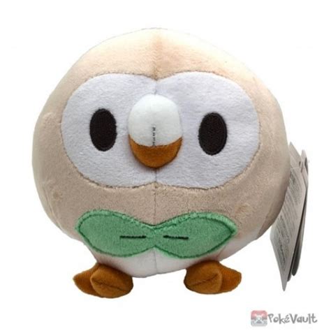Pokemon 2024 Rowlet Sekiguchi Monpoke Washable Plush Toy