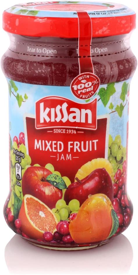 Kissan Jam Mixed Fruit 500g Jar Grocery And Gourmet Foods