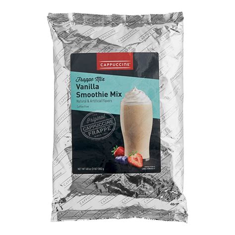 Cappuccine Vanilla Smoothie Frappe Mix 3 Lb 5case