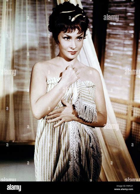 Gina Lollobrigida Solomon And Sheba 1959 Directed By King Vidor Stock