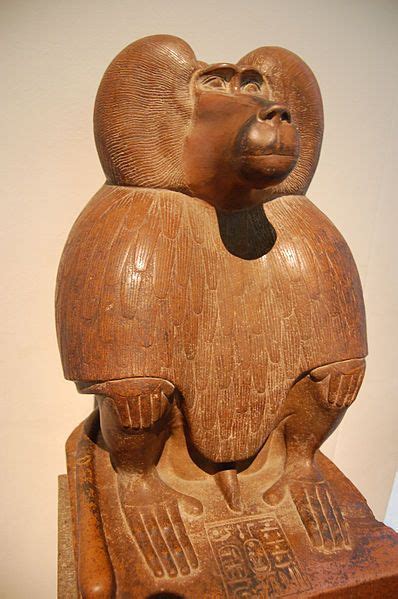 Depiction Of Thoth As A Baboon C 1400 Bc Ancient Egypt Gods