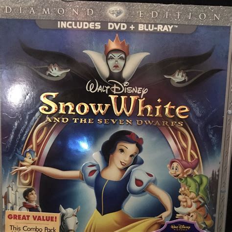 Walt Disney Snow White And The Seven Dwarfs Diamond Edition Blu Ray
