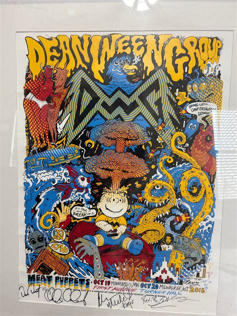 Concert Poster From Dean Ween Group 86 Of 100 Made R Whatsthisworth