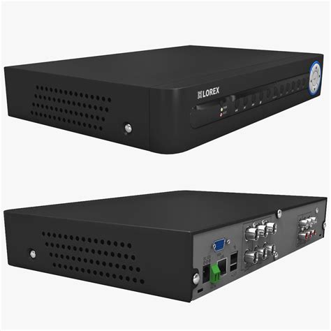 보안 기록 시스템 Lorex 3d 모델 49 Ma C4d Obj 3ds Max Free3d