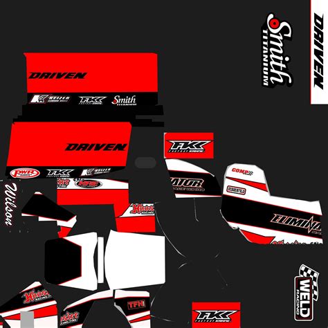 Dirt Micro Sprint Vector Smart Template By Brooke Wilson Trading Paints