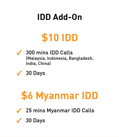 Best Sim Only Plans For International Calls 🗺️ Idd Add On Maxx