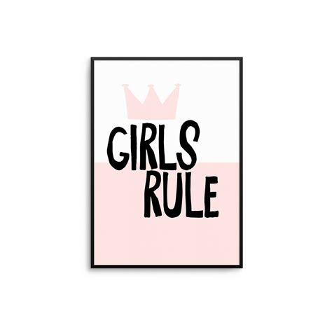Girls Rule Poster
