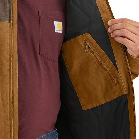 Carhartt Mens Montana Rugged Flex® Relaxed Fit Duck Insulated Jacket