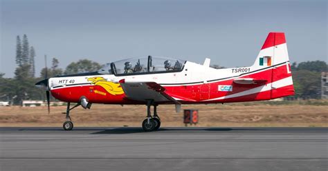 Hal Built Trainer Aircraft Htt 40 Clears Crucial “six Turn Spin Test” Broadsword By Ajai