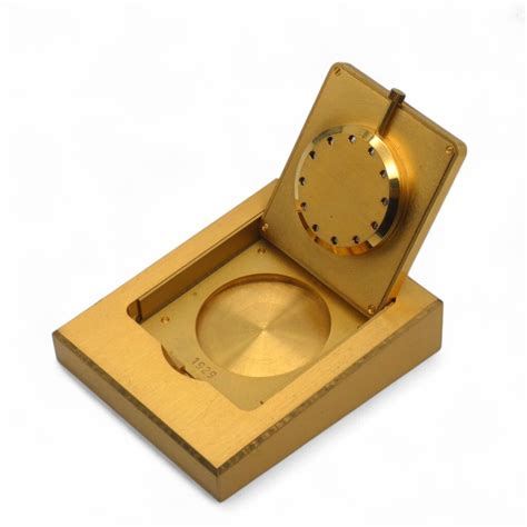 Clock Luxor Mod Sarcofago In Box E Certificato Brass 1950