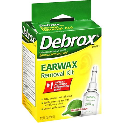 Debrox Drops Earwax Removal Kit 1 Each