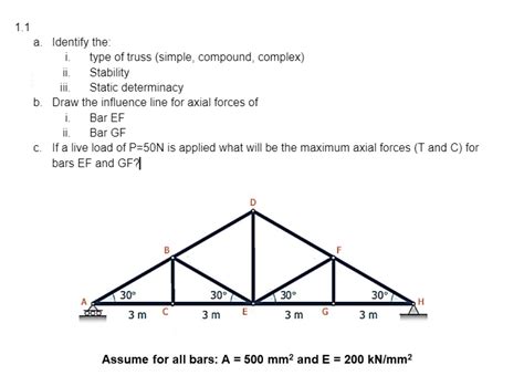 Solved Structural Analysis Question Pls Answer All