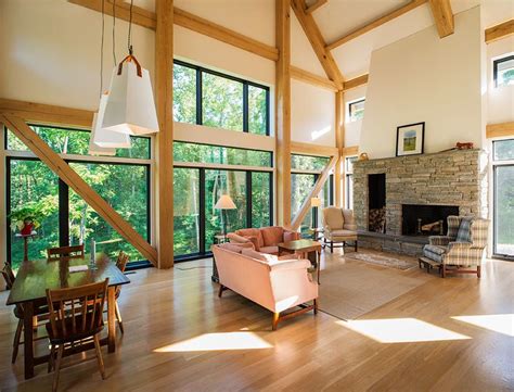 Timber Frame Contemporary Timber Frames New Energy Works Timber