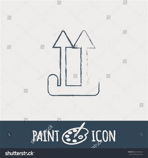 Fragile Symbol Arrow Logistic Icon เวกเตอร์สต็อก ปลอดค่าลิขสิทธิ์
