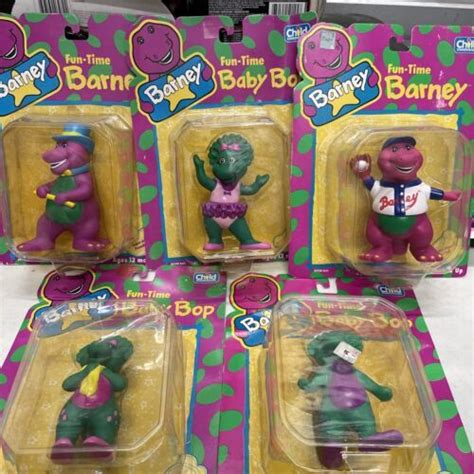 Barney Set Of 5 Rare 4722053050