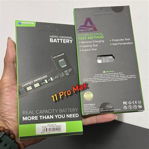 Jual Hippo Baterry Ori For Iphone Pro Max Baterai Original Premium Quality Mah