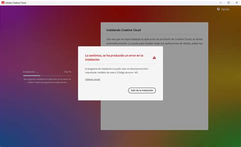 Solved Re Error 44 Al Intentar Instalar Cualquier Produc Adobe