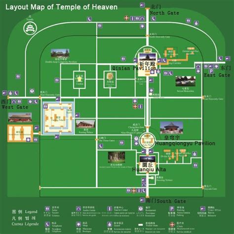 Temple Of Heaven Map