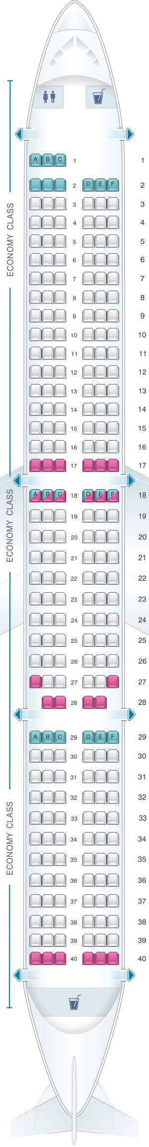 Easyjet A319 Seating Plan