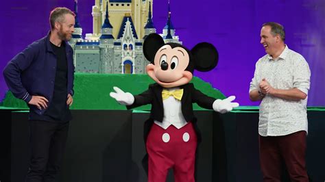 Mickey Mouse Visits To Inspire The Contestants