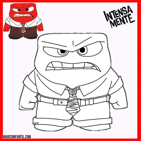 Furia Intensamente Dibujo