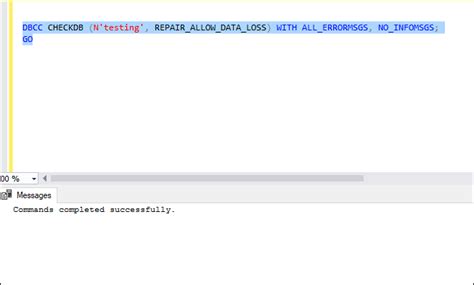 Solution How To Repair Sql Server 2008 R2 Database