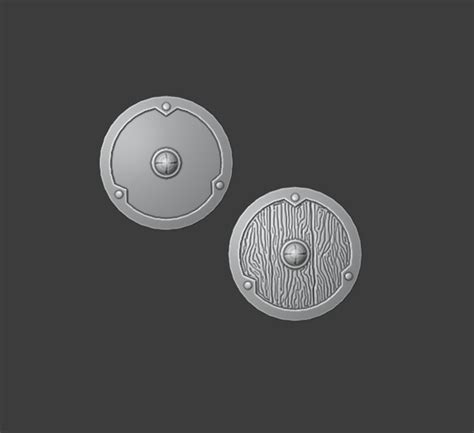 Stl File Dwarven Warrior Shield Mesbg Repair Khazad Dum 🛡️・3d Printable Model To Download・cults