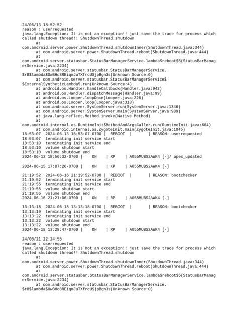 Power Off Reset Reason Backup Pdf Java Programming Language Software Engineering