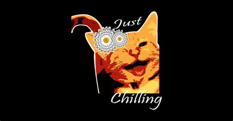 A Fun Kitty And Interesting Design Cat Sticker Sticker Teepublic