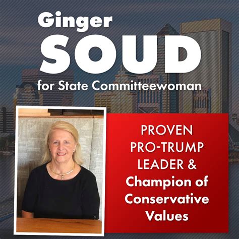 🇺🇸 Ginger Soud State Committeewoman Ginger Soud