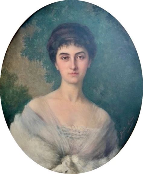 Jules Charles Aviat 1844 1931 A Portrait Of A Beautiful Catawiki