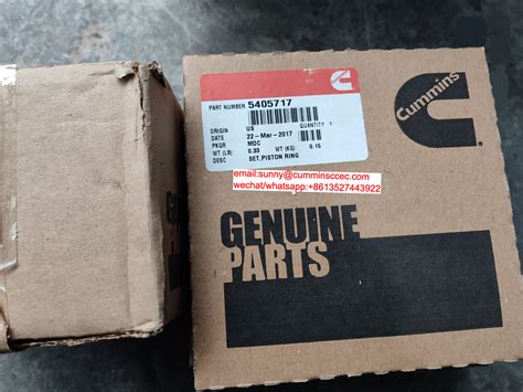 Chongqing Cummins Engine Co Ltd Cummins Piston Ring 5405717
